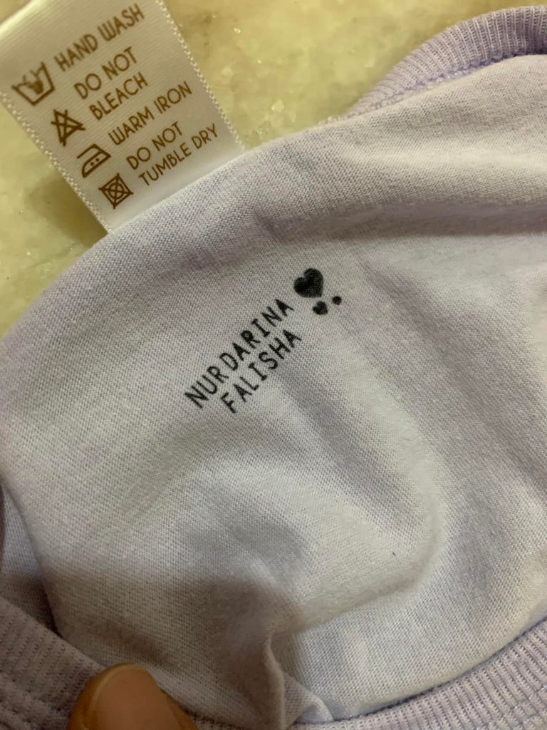 Boleh Cop Nama Atas Baju & Barang Anak, Mak Ayah Wajib Beli Cop Ini!