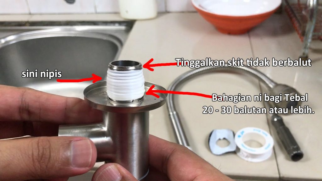 DIY Tukar Kepala Paip Sendiri, Puas Hati & Lebih Jimat Bajet!