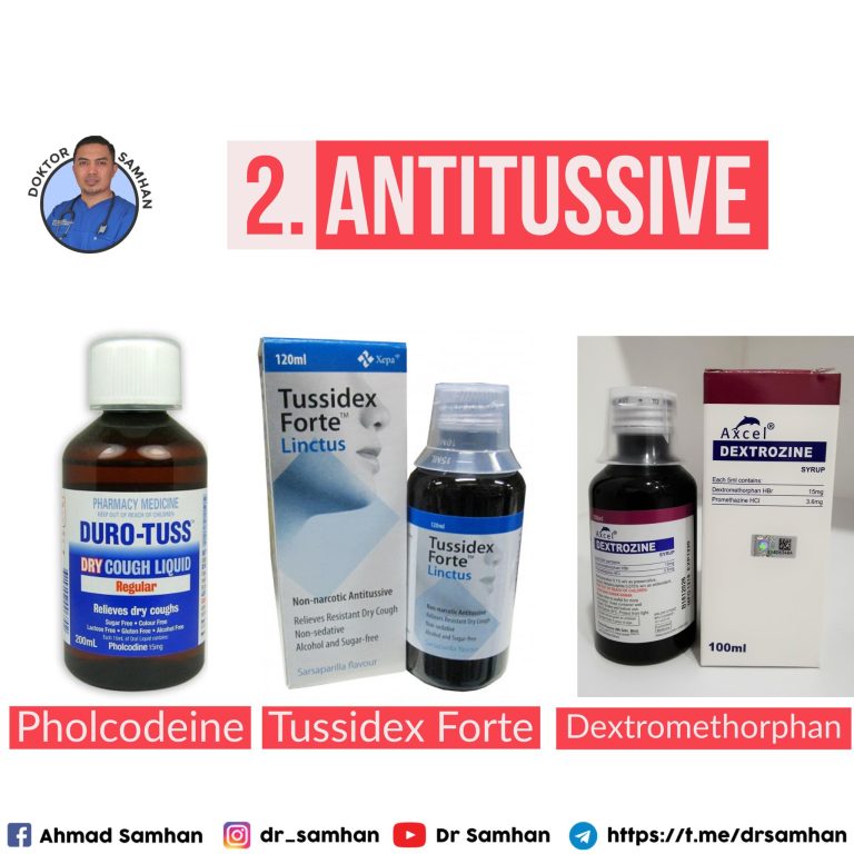 8 Jenis Ubat Batuk Mak Ayah Boleh Beli Di Farmasi Tanpa Preskripsi Doktor