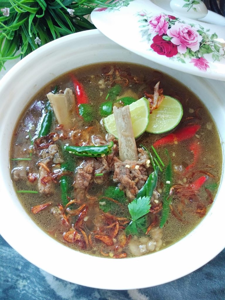 Resepi Sup Tulang Thai, Masam Pedas Memang Puas Hirup