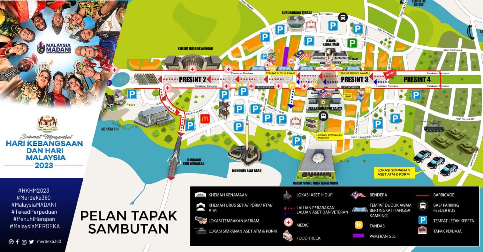 Sambutan Merdeka 2023: Info Penting Kena Tahu