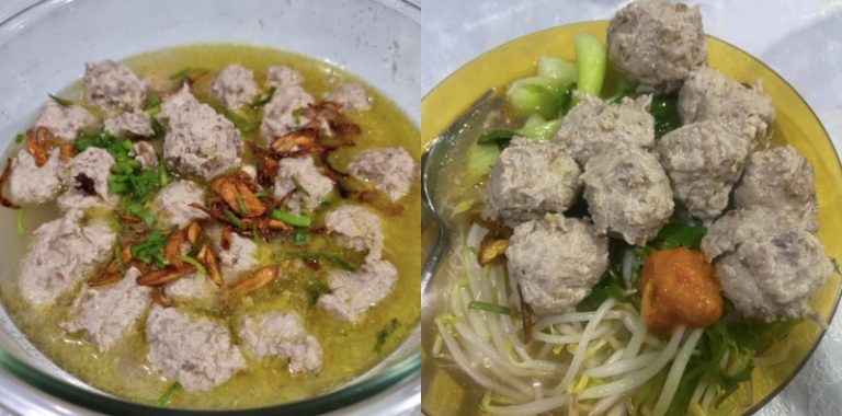 Resepi Bakso Sedap Macam Di Indonesia, Puas Makan Bebola!