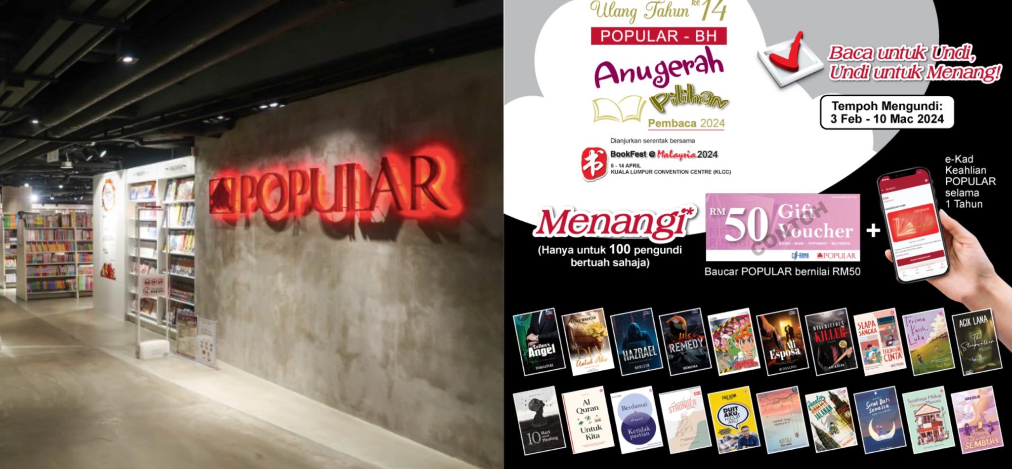Anugerah Pilihan Pembaca Popular Ke-14 Kembali Lagi! Jom Mula Mengundi ...