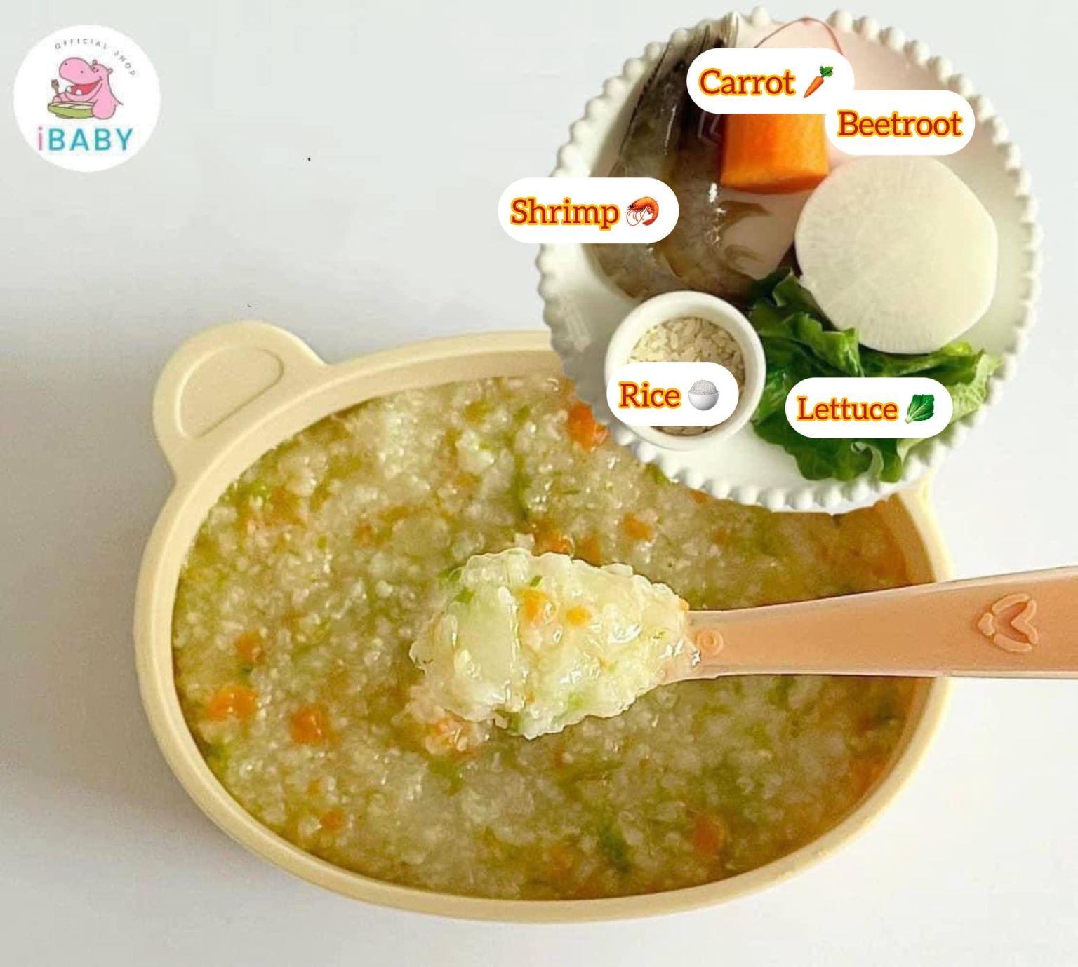 Idea Bubur Bayi 6 Bulan Dan Ke Atas, Mesti Licin