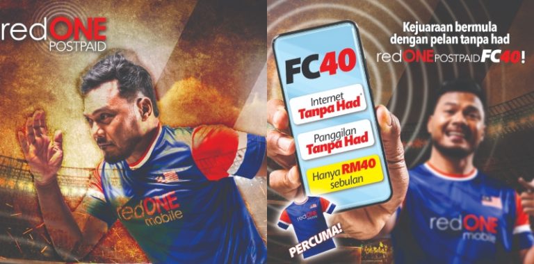 redONE Mobile & Safee Sali Bekerjasama, Pelan Postpaid FC40!