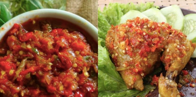 Resepi Sambal Penyet Berapi + Ayam Goreng Ketumbar, Padu!