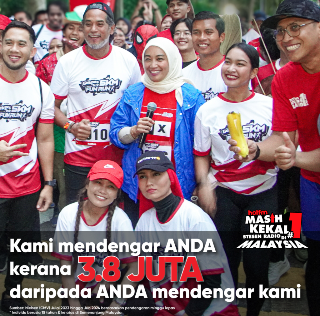 Stesen Radio Hot FM Kekalkan Kedudukan, No 1 Di Malaysia