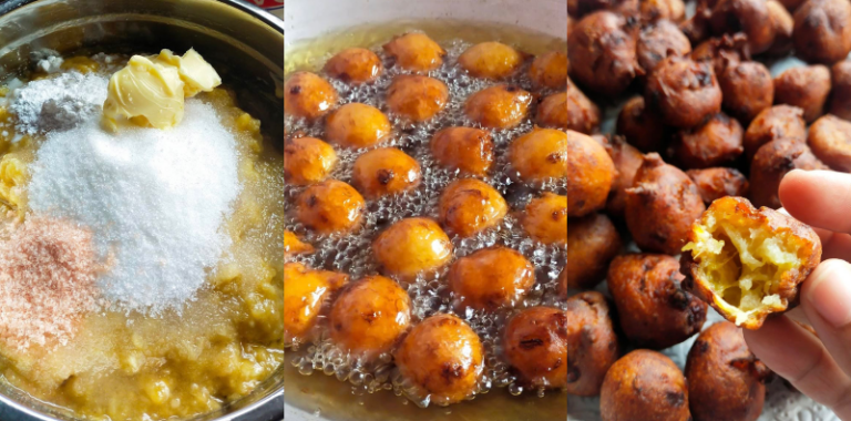 Cara Buat Cekodok Pisang Gebu Dan Rangup Di Luar