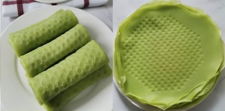 Cara Buat Kuih Ketayap Polka Dot Versi 'Hipster', Senang!