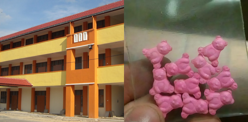 Sindiket Gula Gula Macam Dadah Di Kawasan Luar Sekolah, Awas