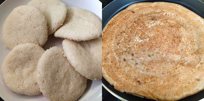 Resepi Idli & Tose Dari 1 Adunan, Makanan Enak Kaum India!