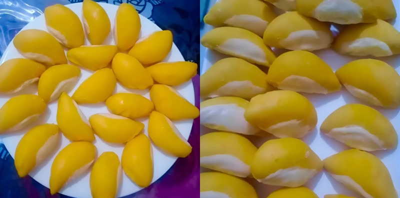 Resipi Biskut Durian Mudah, Bila Makan 'Meletus' Sedap!