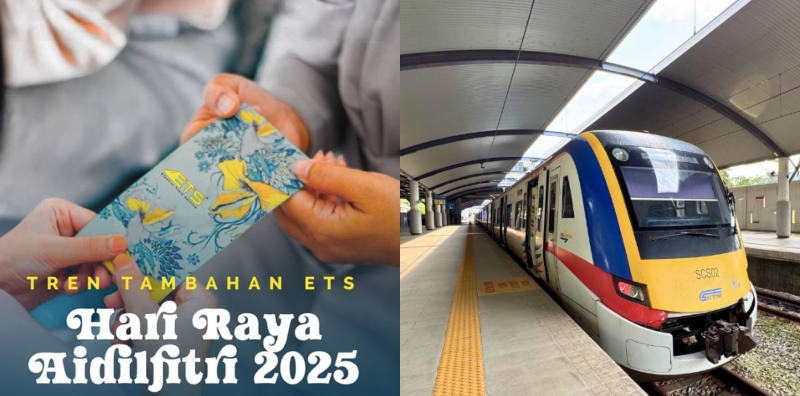Tiket ETS Tambahan Sempena Aidilfitri Boleh Dibeli Hari Ini!