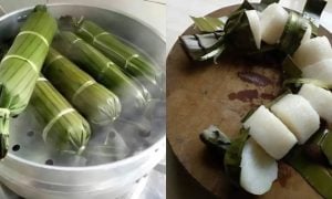 Resipi Lemang Kukus Pakai Daun Pisang, Sedap & Lebih Mudah!
