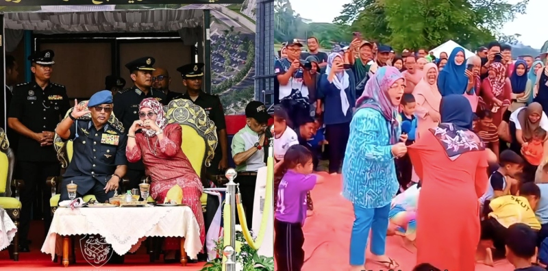 Gelagat Tunku Azizah Di Acara Kutip Gula-Gula Mencuit Hati!