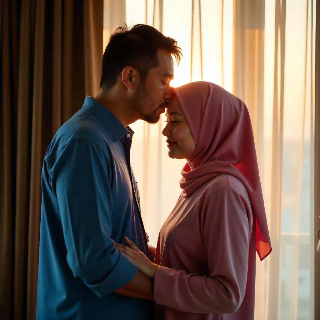 Suami Cium Isteri Setiap Pagi Hidup 5 Tahun Lebih Lama!