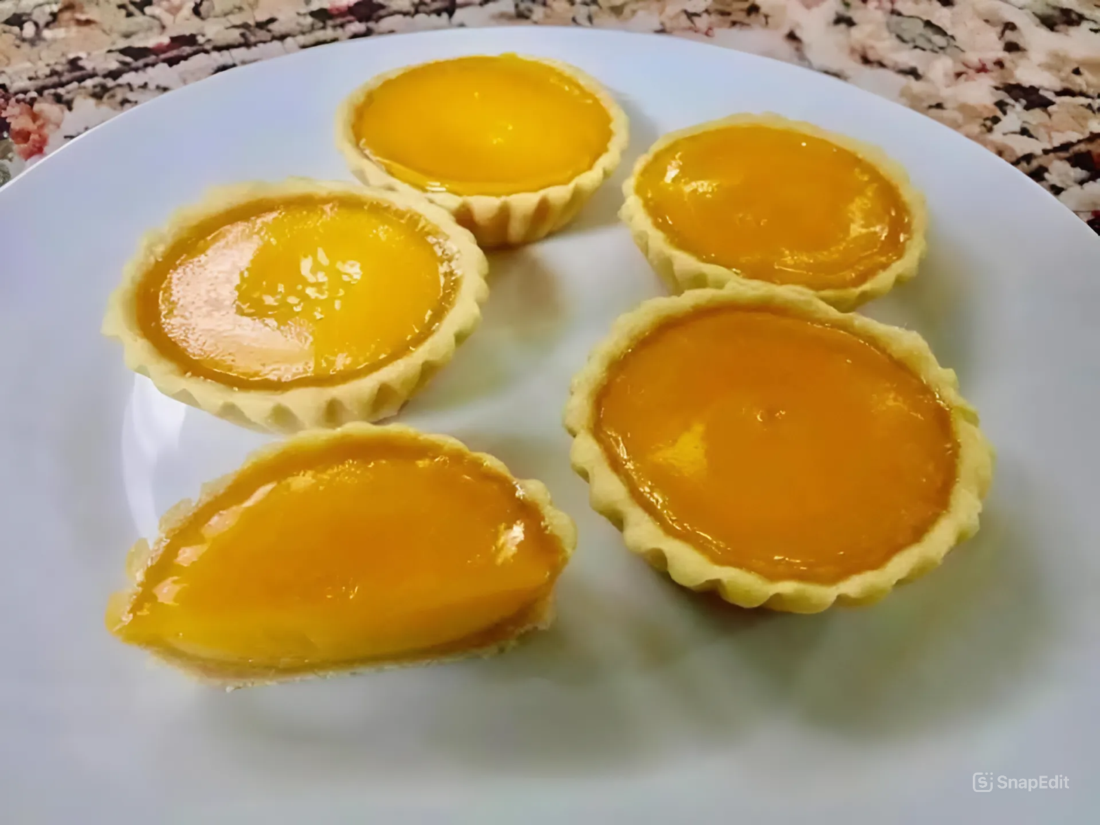 Resepi Tart Telur Versi Mini, Sekali Ngap Anak Nak Lagi!