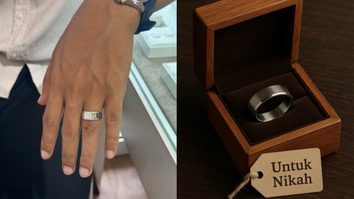 7 Jenis Cincin Lelaki Paling Popular Untuk Majlis Akad Nikah