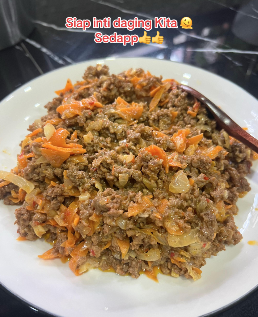 Resepi Roti Paratha Daging, Cicah Sos Macam Ni Sedap!
