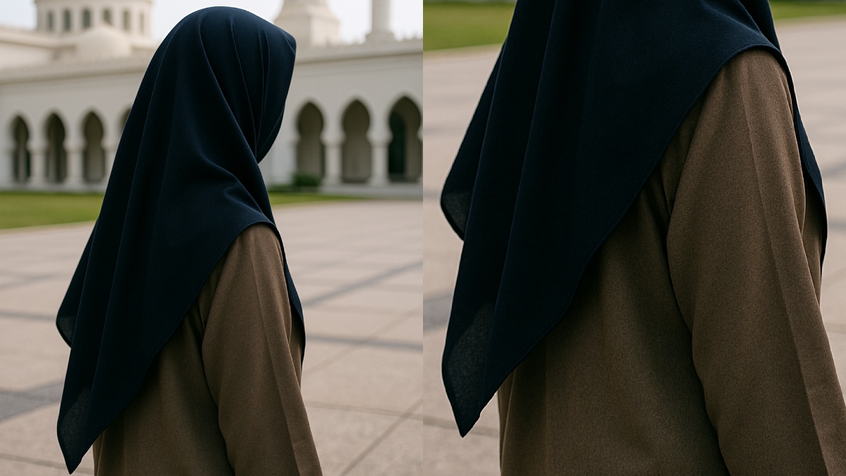 Trend Terkini Tudung Labuh Tapi Nipis & Jarang Makin Menjadi