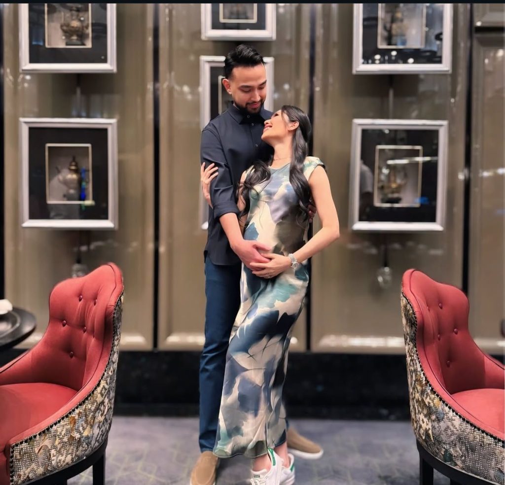 Afifah Nasir Timang Anak Sulung Lelaki, Tahniah!