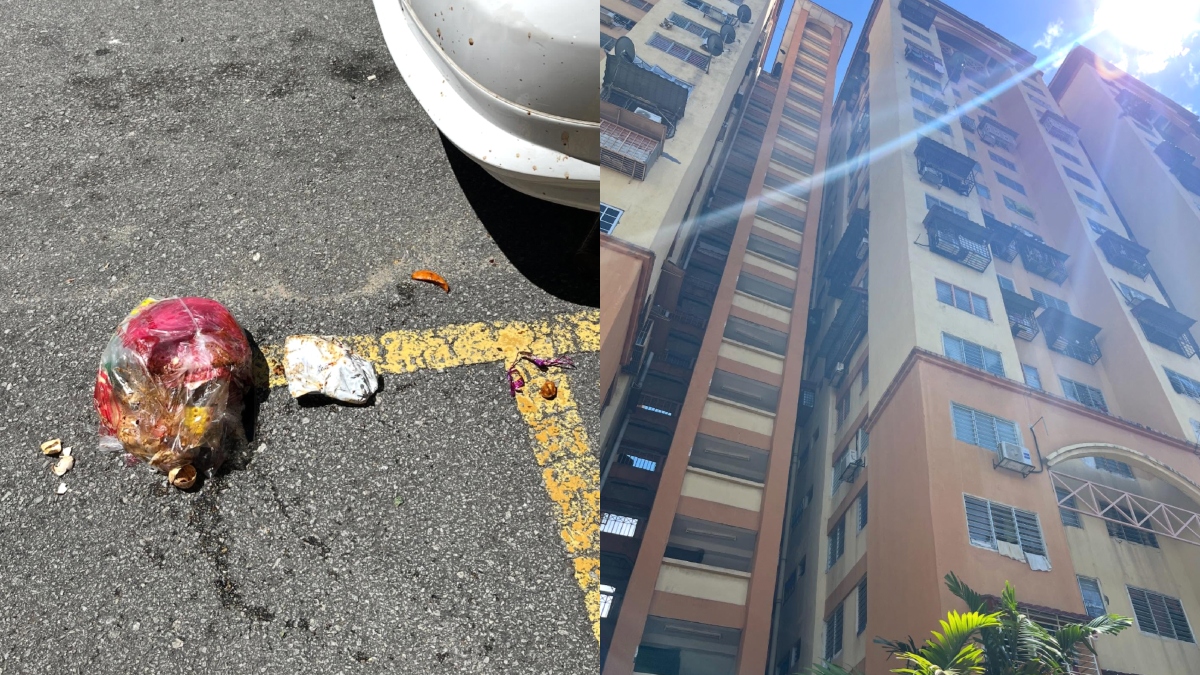 Rumah PPR Dikecam, Buang Sampah Dari Tingkat 5 Kena Kepala!