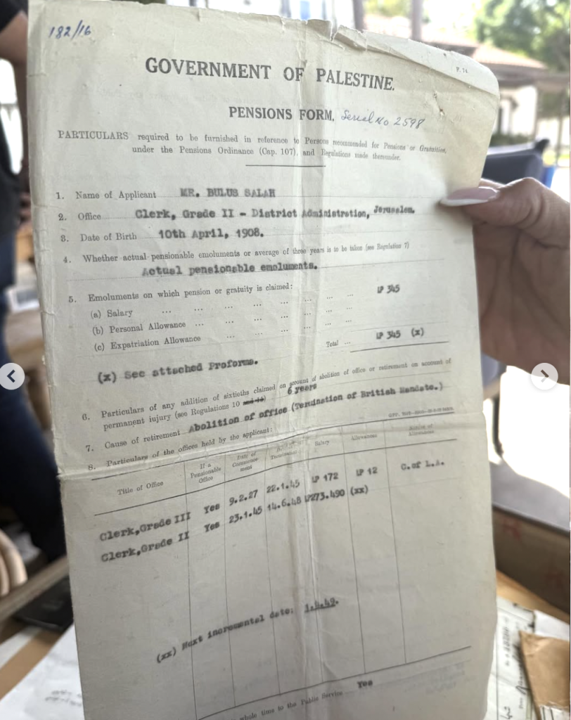 Sejarah Palestin Memang Wujud,Penemuan Dokumen Lama Kerajaan