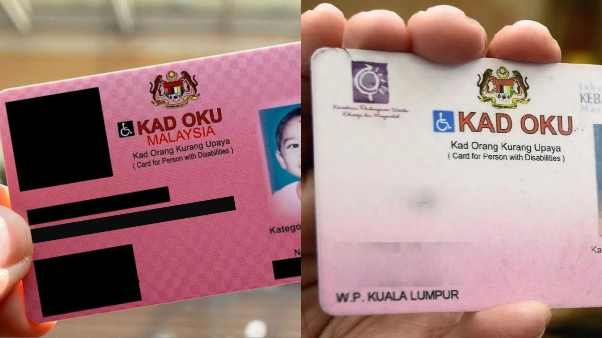Cara Mohon Kad OKU Versi Baharu, Lengkap Dengan Kod QR!