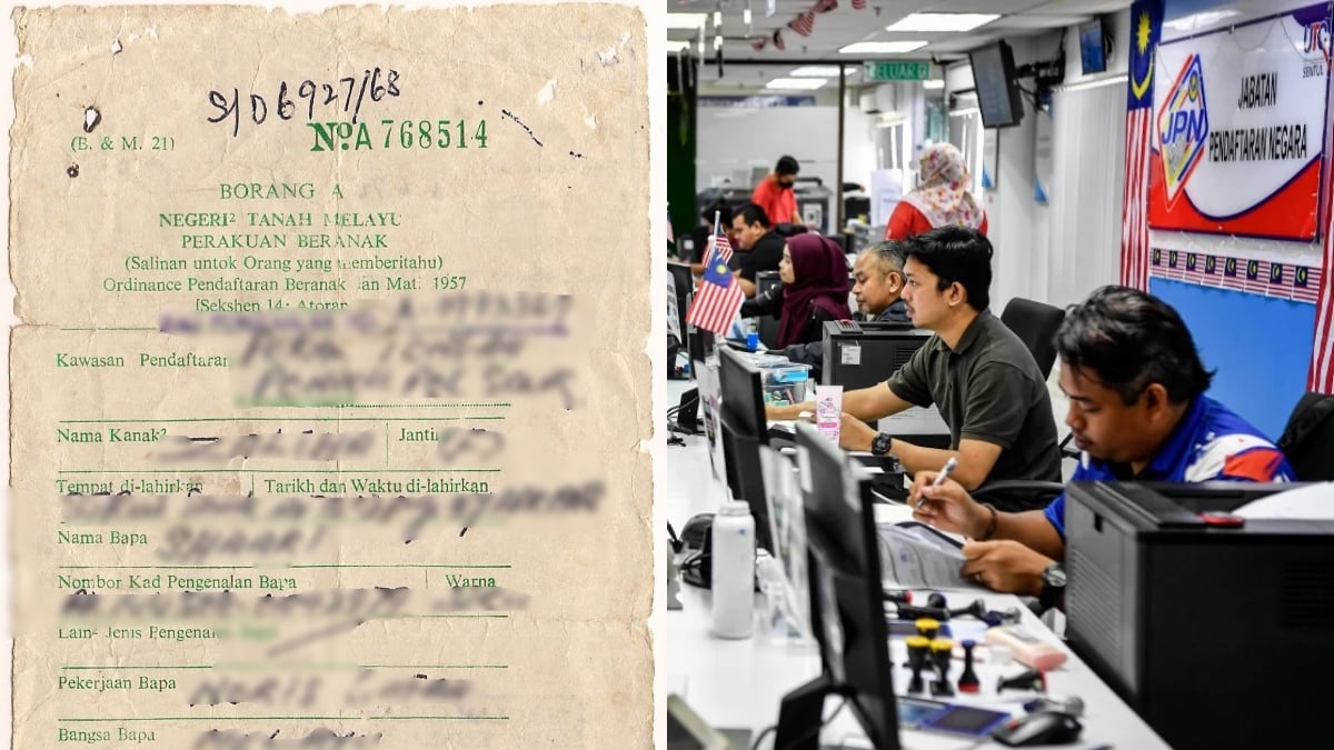 Sijil Kelahiran Lama Dah Tak Sah, Perlu Diperbaharui Segera!