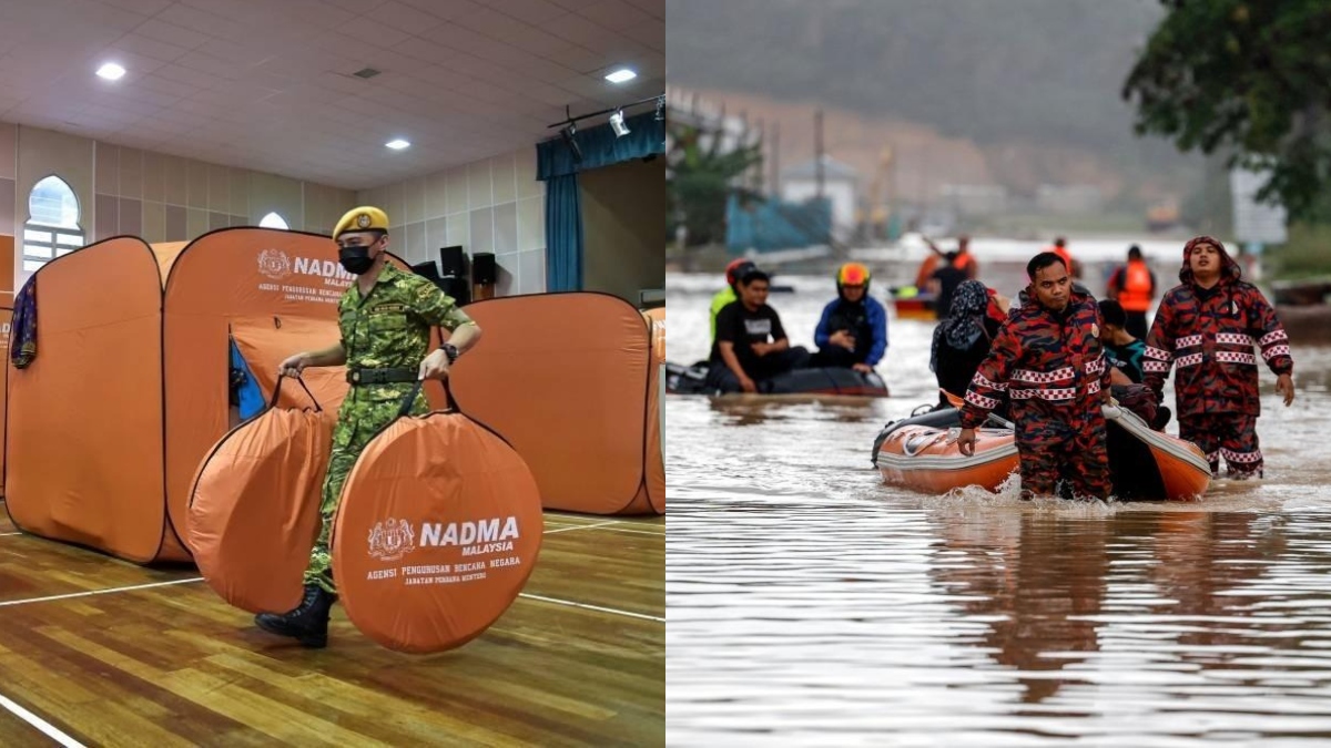 Bantuan RM1,000 Untuk Mangsa Banjir Berdaftar Di PPS - NADMA