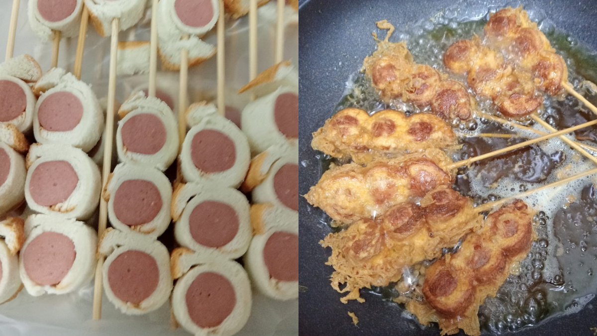 Roti Sosej Gulung Ala Sate, Kudapan Untuk Pikat Hati Anak