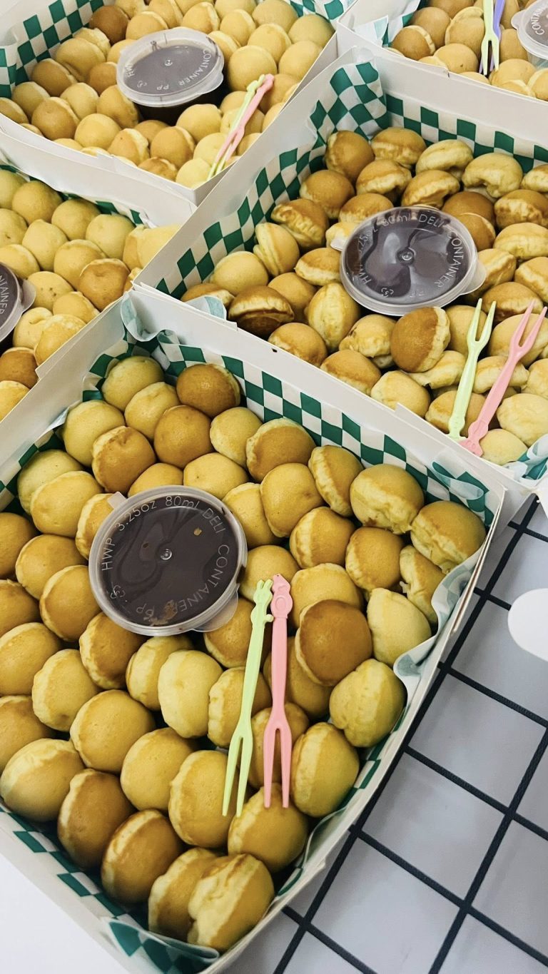 Baby Pancake Gebu Guna Acuan Takoyaki, Idea Potluck Anak
