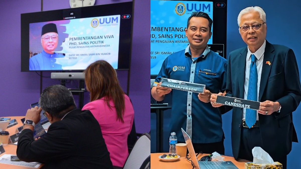 Ismail Sabri Lulus Viva PhD, Bakal Bergelar Doktor!