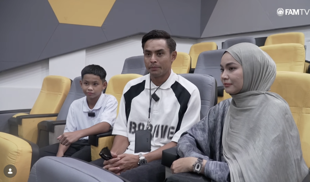 Anak Zaquan Adha Melangkah Masuk Ke Akademi Mokhtar Dahari