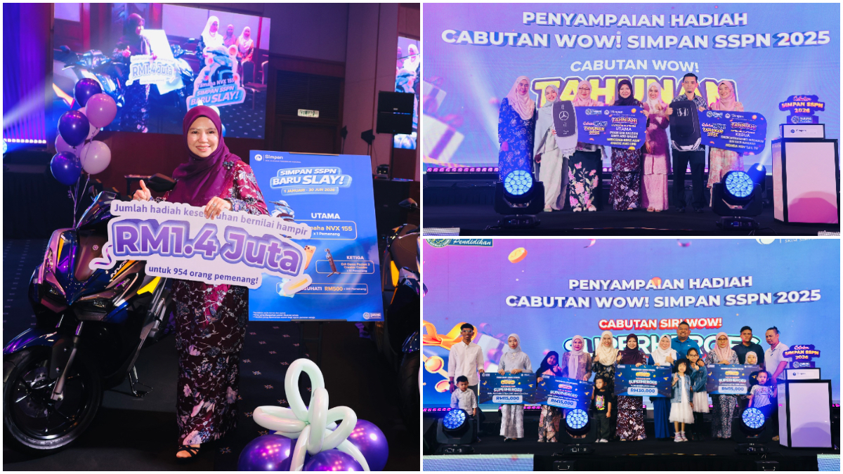Cabutan Simpan SSPN 2026 Tawar Hadiah RM1.4 Juta Untuk Ibu..