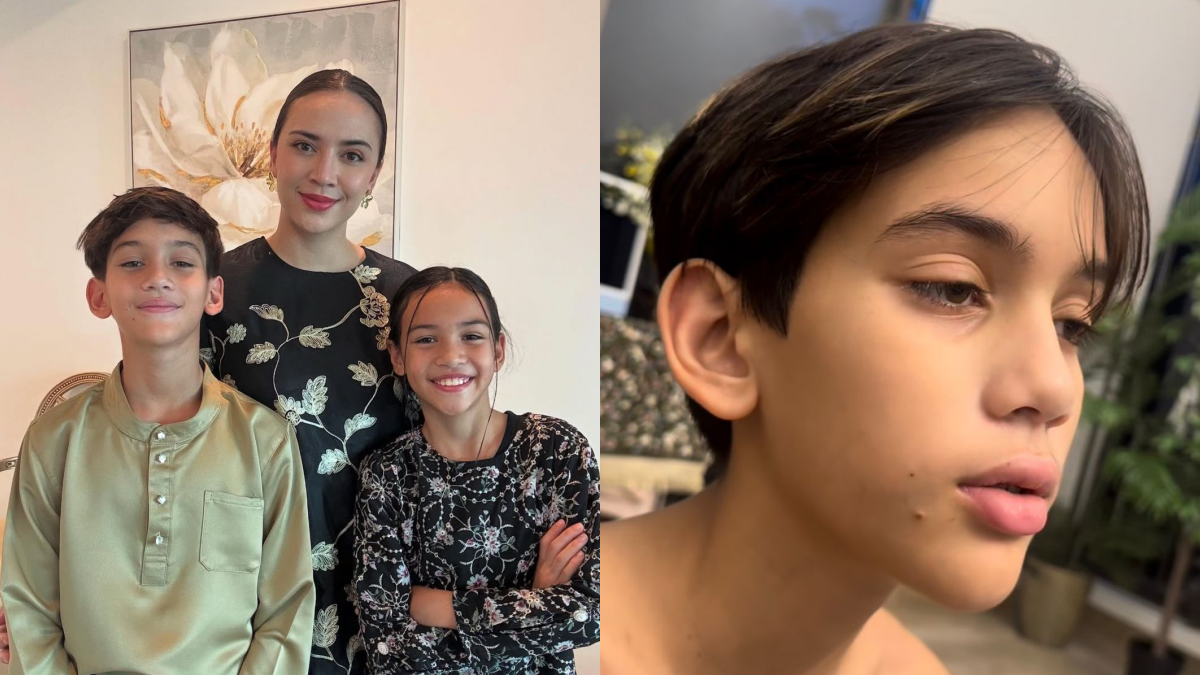 Anak Diana Danielle Alami Muka Lumpuh Tiba-Tiba