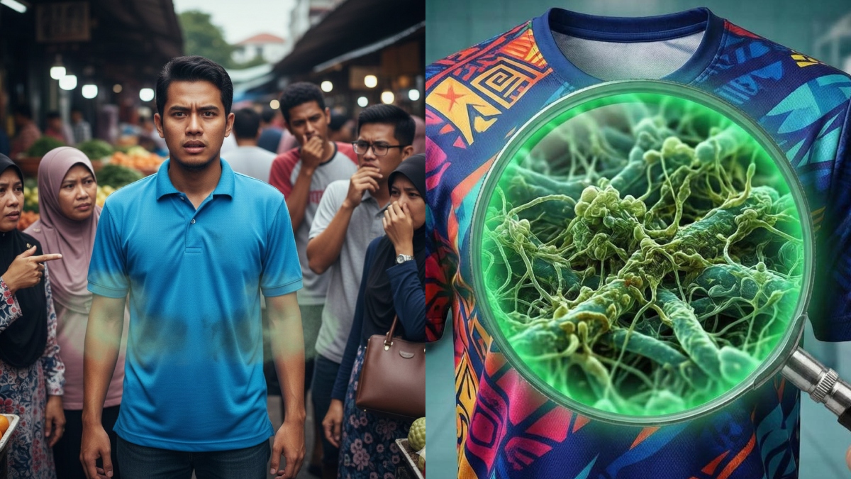 Badan Wangi Dah, Rupanya Kain Polyester Punca Tengik Kuat!