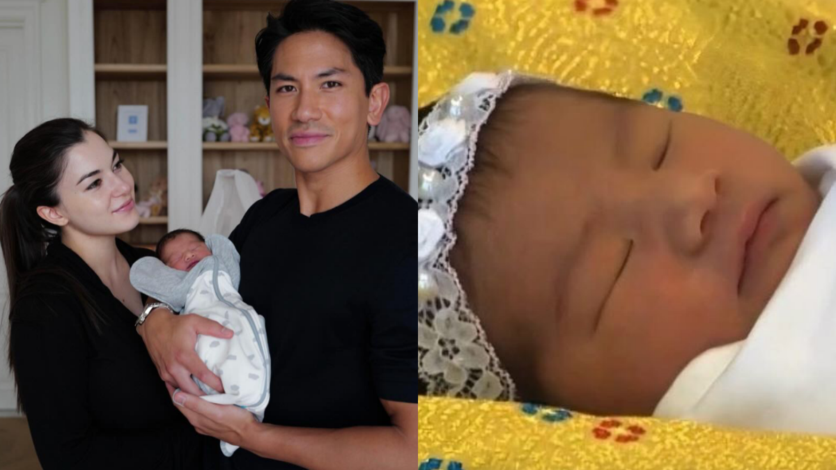 Putera Brunei & Isteri Dedah Nama Serta Wajah Anak, Comel!