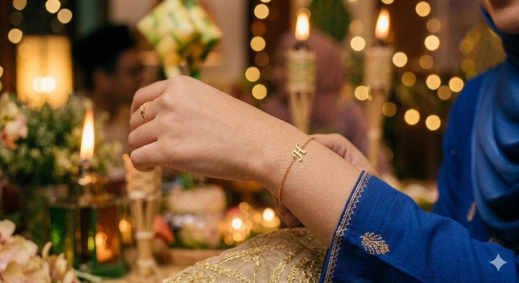 Design Gelang Emas Popular Untuk Digayakan Pada Hari Raya