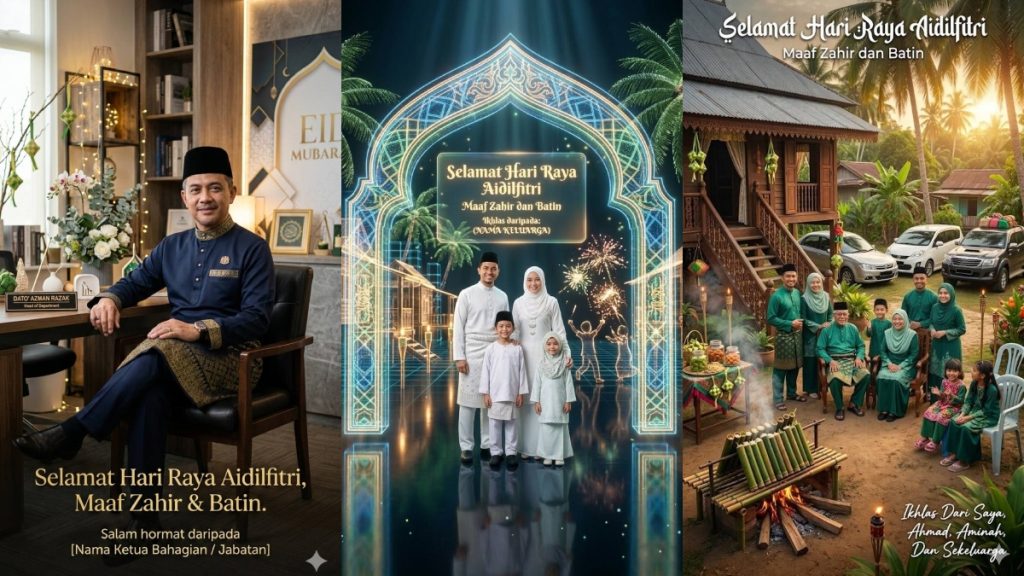 13 Prompt Gambar Studio Raya & Photo Booth Untuk Gemini AI