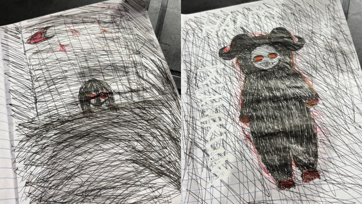 Lukisan Kartun Misteri Seram Budak 13 Tahun Jadi Tanda Tanya