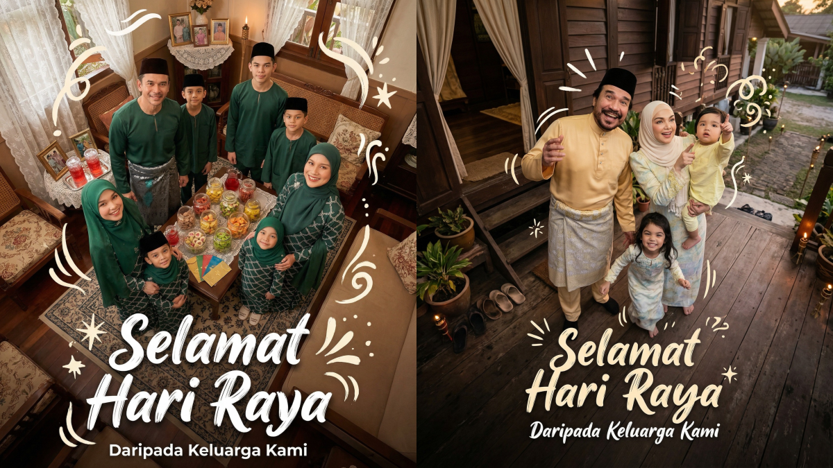 5 Contoh Prompt Hari Raya Guna AI, Baru Lebih 'Onz'!