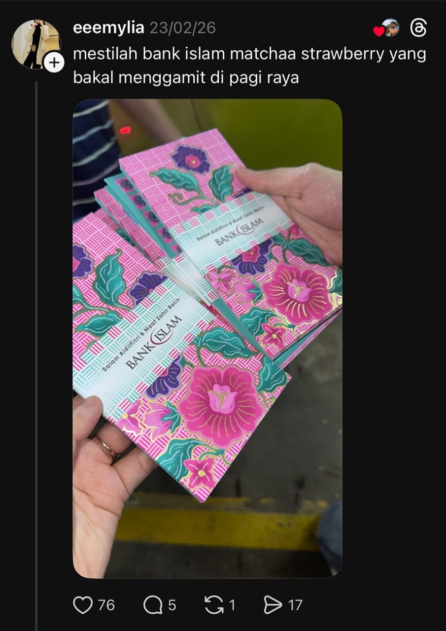 Koleksi Sampul Raya 2026, Ramai Dah Mula Teruja!