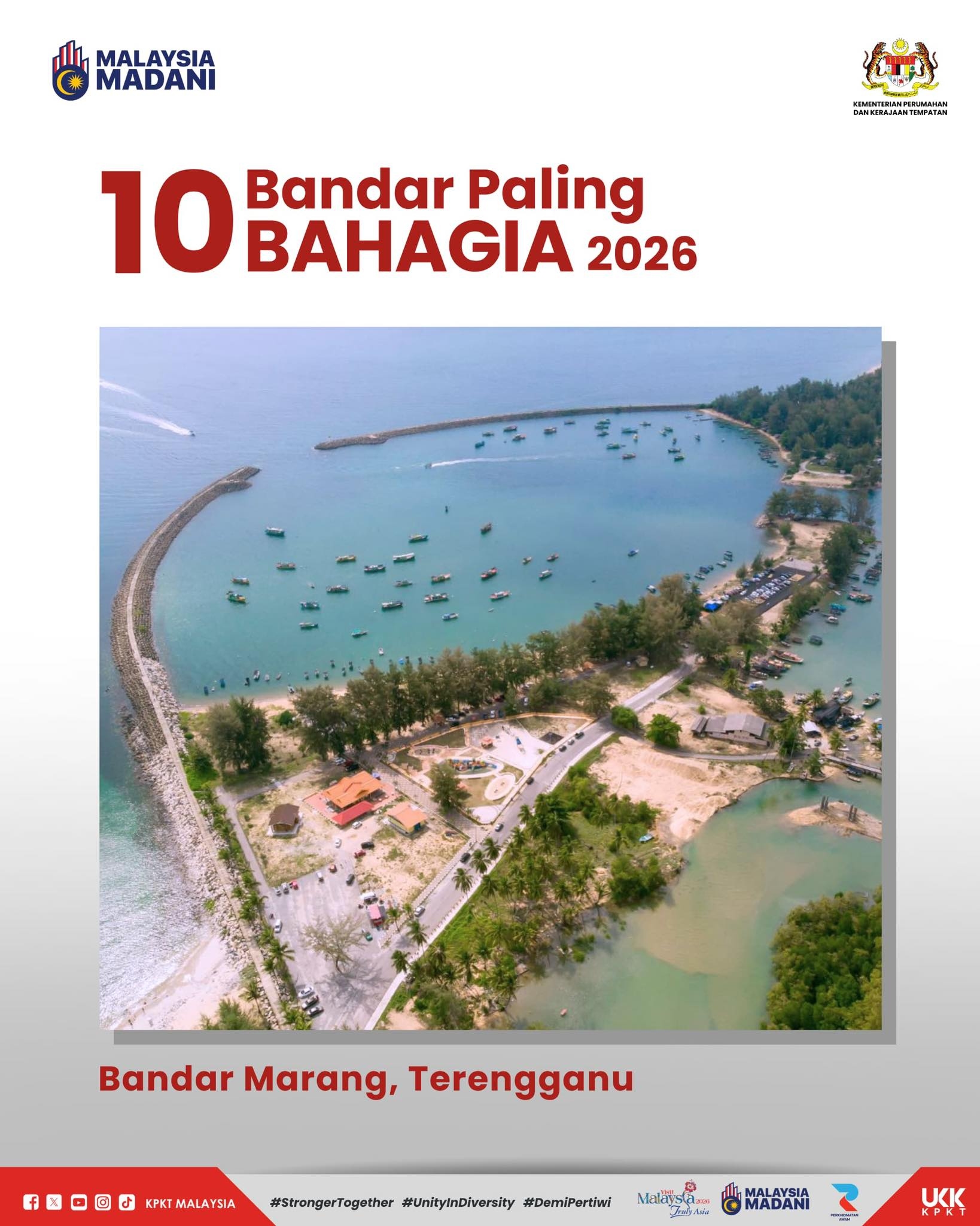10 Bandar Paling Bahagia Di Malaysia Tahun 2026