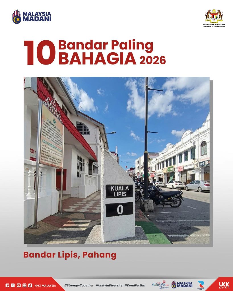 10 Bandar Paling Bahagia Di Malaysia Tahun 2026