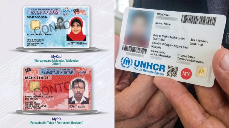 Kad UNHCR, PATI, IC Biru & Merah: Apa Bezanya Di Malaysia?