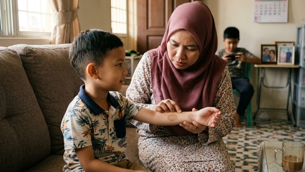 Kulit Anak Ada Café-Au-Lait Spot, Bahaya Atau Tidak?