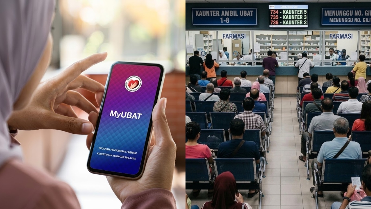 Aplikasi MyUbat, Ambil Ubat Hospital Kerajaan Tanpa Beratur